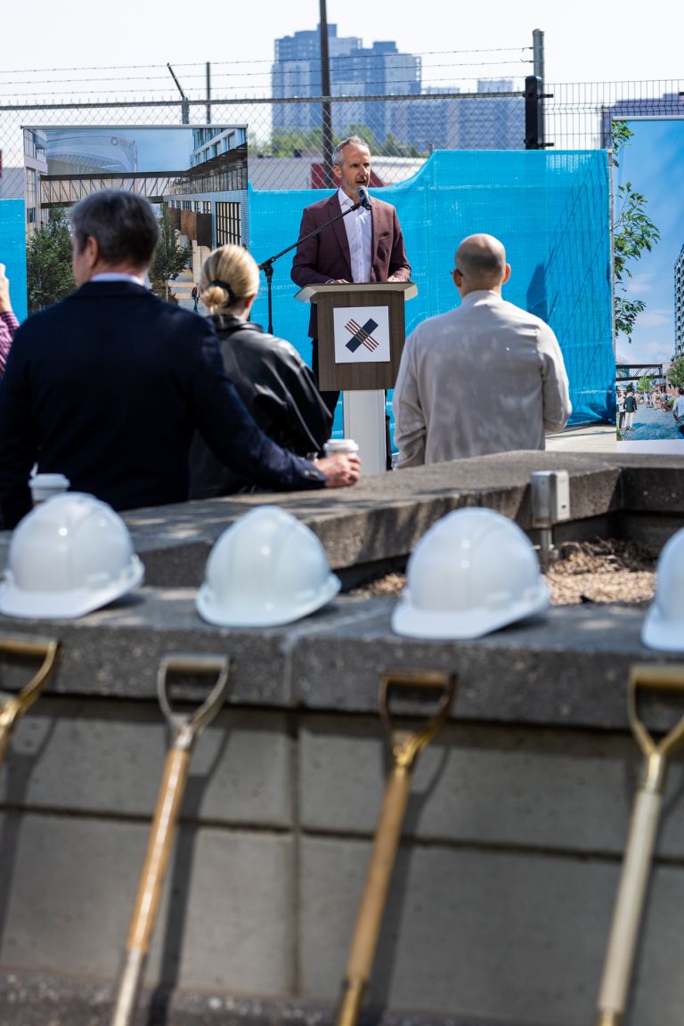 Station Lands Groundbreaking Event Filled With Optimistic Energy ...